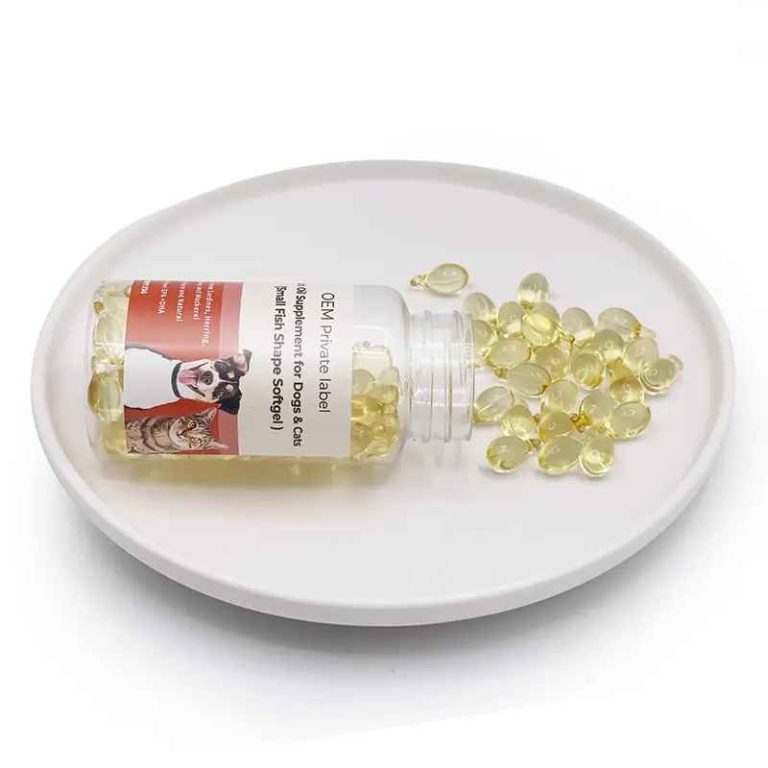 Omega 3 Fish Oil Supplement Capsules for Dogs and Cats - HsViko Pet ...