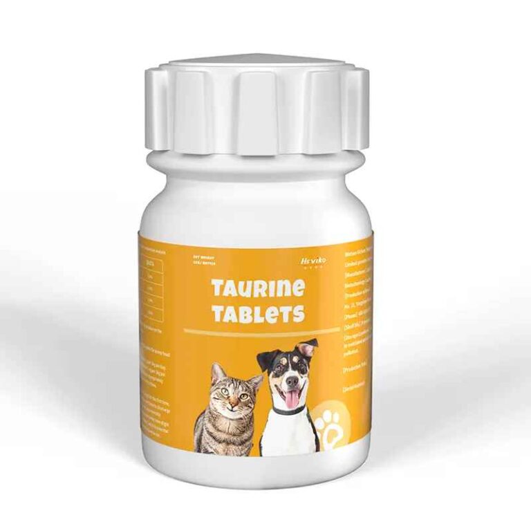Taurine Tablet Supplement for Cats and Dogs - HsViko Pet Supplements